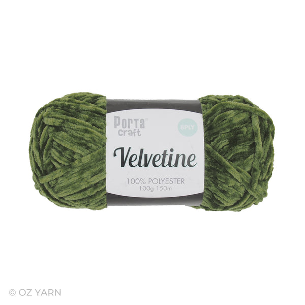 Porta Craft Velvetine Chenille Yarn 100g – OZ YARN