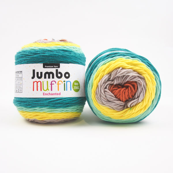 Jumbo Muffin Cake Yarn 200g – OZ YARN