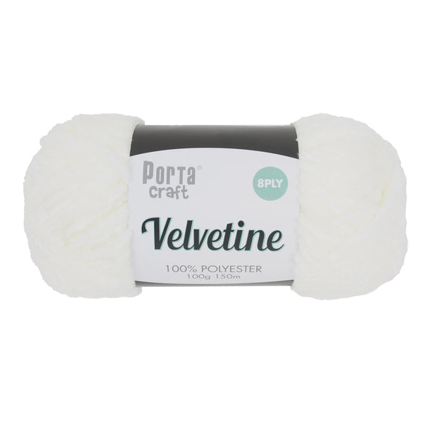 Porta Craft Velvetine Chenille Yarn 100g – OZ YARN