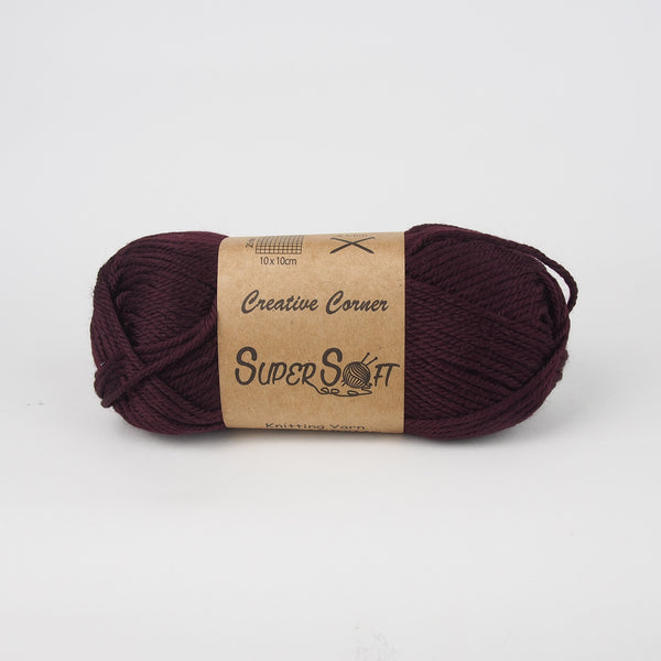 Creative Corner SuperSoft yarn 8ply 100g – OZ YARN